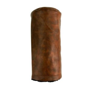 caramel brown barrel golf headcover driver by sunfish