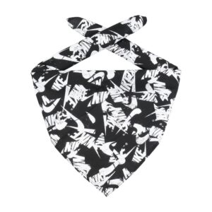 nike dri-fit printed bandana (black/white) unisex