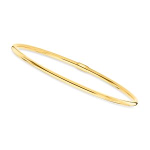 canaria italian 10kt yellow gold bangle bracelet. 7 inches