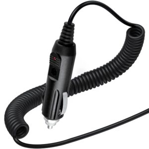 jantoy car dc adapter compatible with standard horizon hx100 floating handheld vhf marine auto cord