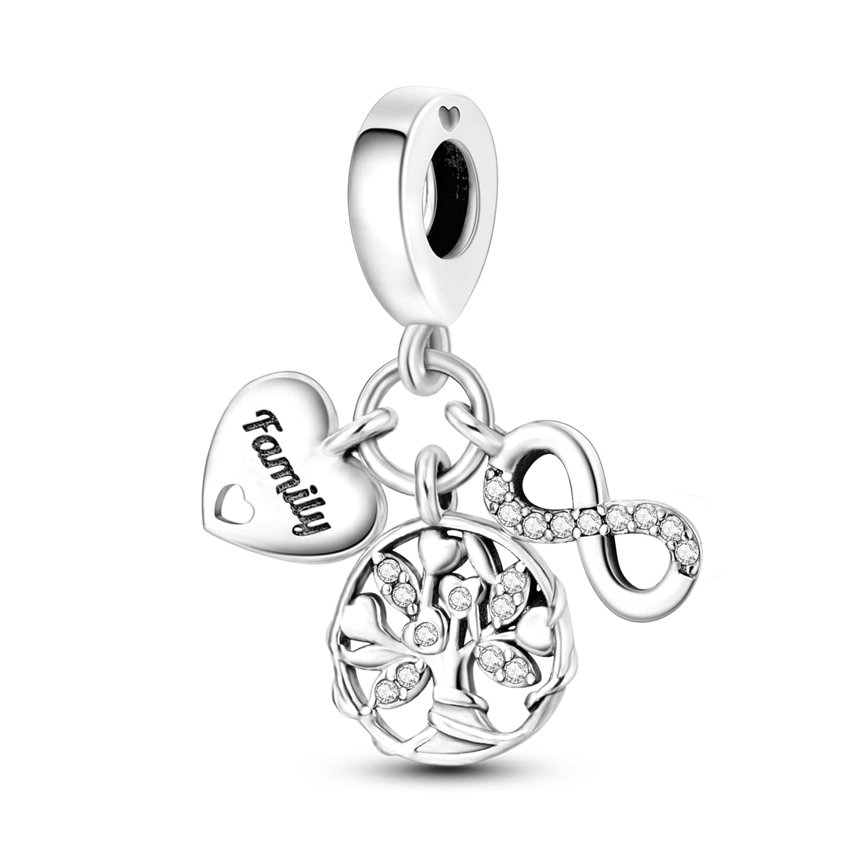 MULA 925 Sterling Silver Charms for Bracelets and Necklaces Butterfly Beads Dangle Pendants Jewelry Charms for Women