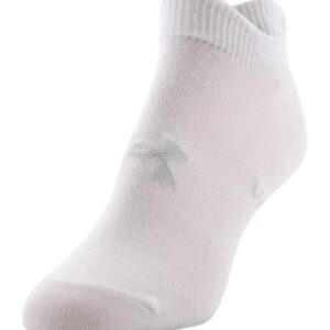 Under Armour Women''s Essential 2.0 No Show Socks, 6-Pairs, Beta Tint/Brilliance Medium, 1332943