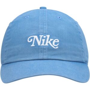 nike unisex heritage86 washed adjustable golf hat cap (dutch blue - 469)