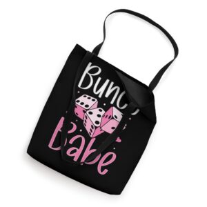 Bunco Babe Funny Bunco Game Night Women Tote Bag