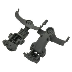 hearangel arc rail adapter accessories for comta ii comta iii tactical headsets dark gray color