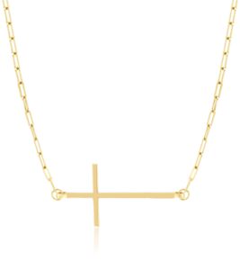 jewelry atelier gold filled pendant necklace collection - 14k yellow gold filled pendant necklace with solid clip chain for women (different sizes and styles with extension/adjustable chain)