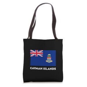 cayman islands flag tote bag