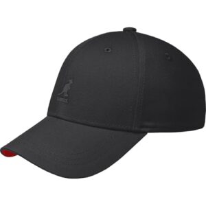 Kangol Stretch-Fit Baseball Cap for Men and Women, Large/X-Large, Black