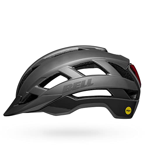 BELL Falcon XRV LED MIPS Adult Road Bike Helmet - Matte/Gloss Gray, Large (58-62 cm)