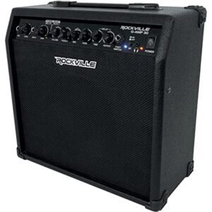 Rockville G-AMP 30 Watt Guitar Combo Amplifier Amp Bluetooth/Mic in+Footswitch