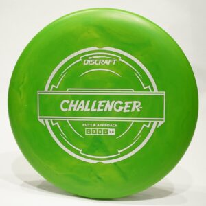 Discraft Challenger (Putter Line) Putter & Approach Golf Disc, Pick Weight/Color [Stamp & Exact Color May Vary] Purple 173-174 Grams