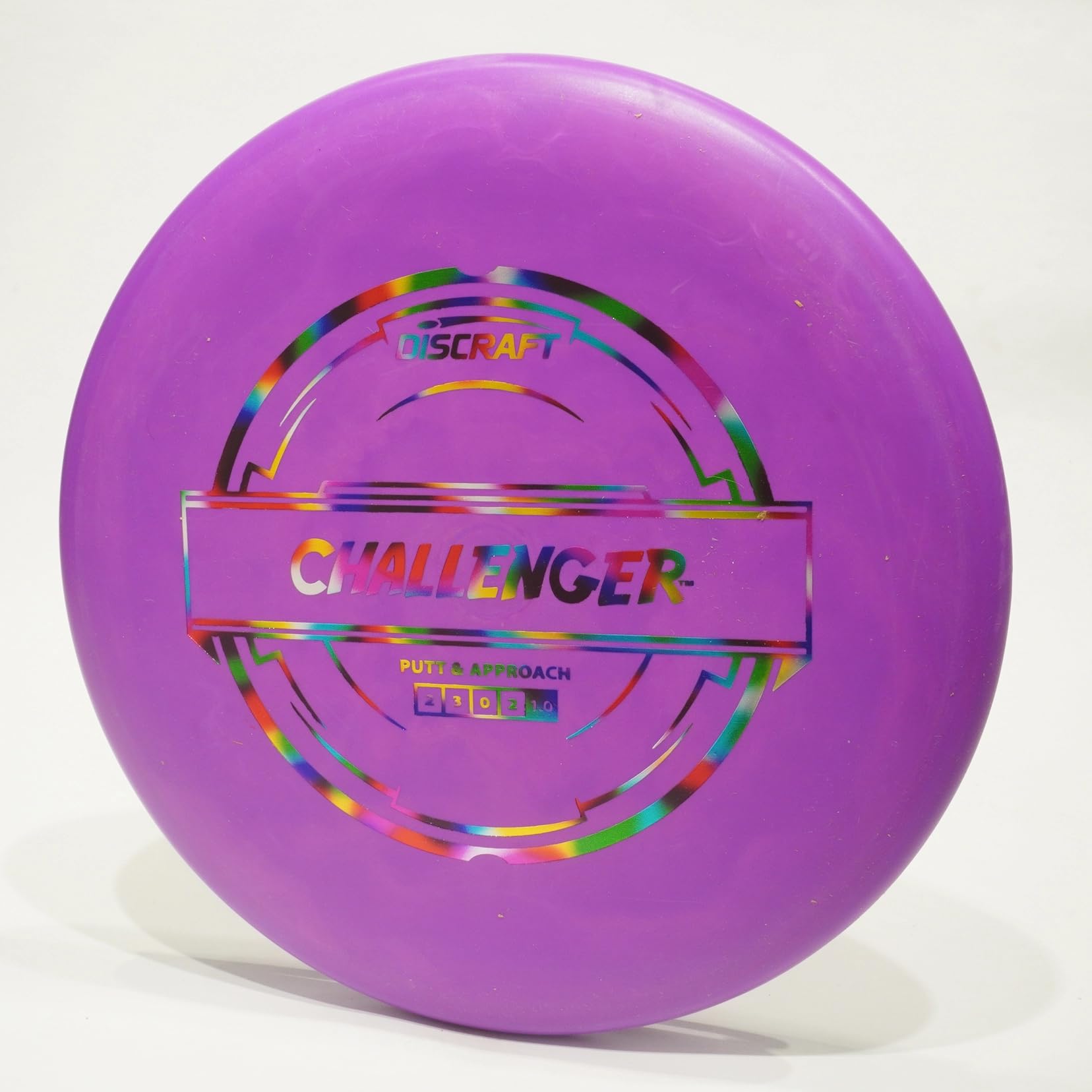 Discraft Challenger (Putter Line) Putter & Approach Golf Disc, Pick Weight/Color [Stamp & Exact Color May Vary] Purple 173-174 Grams