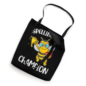 Spelling Bee Champion Tote Bag