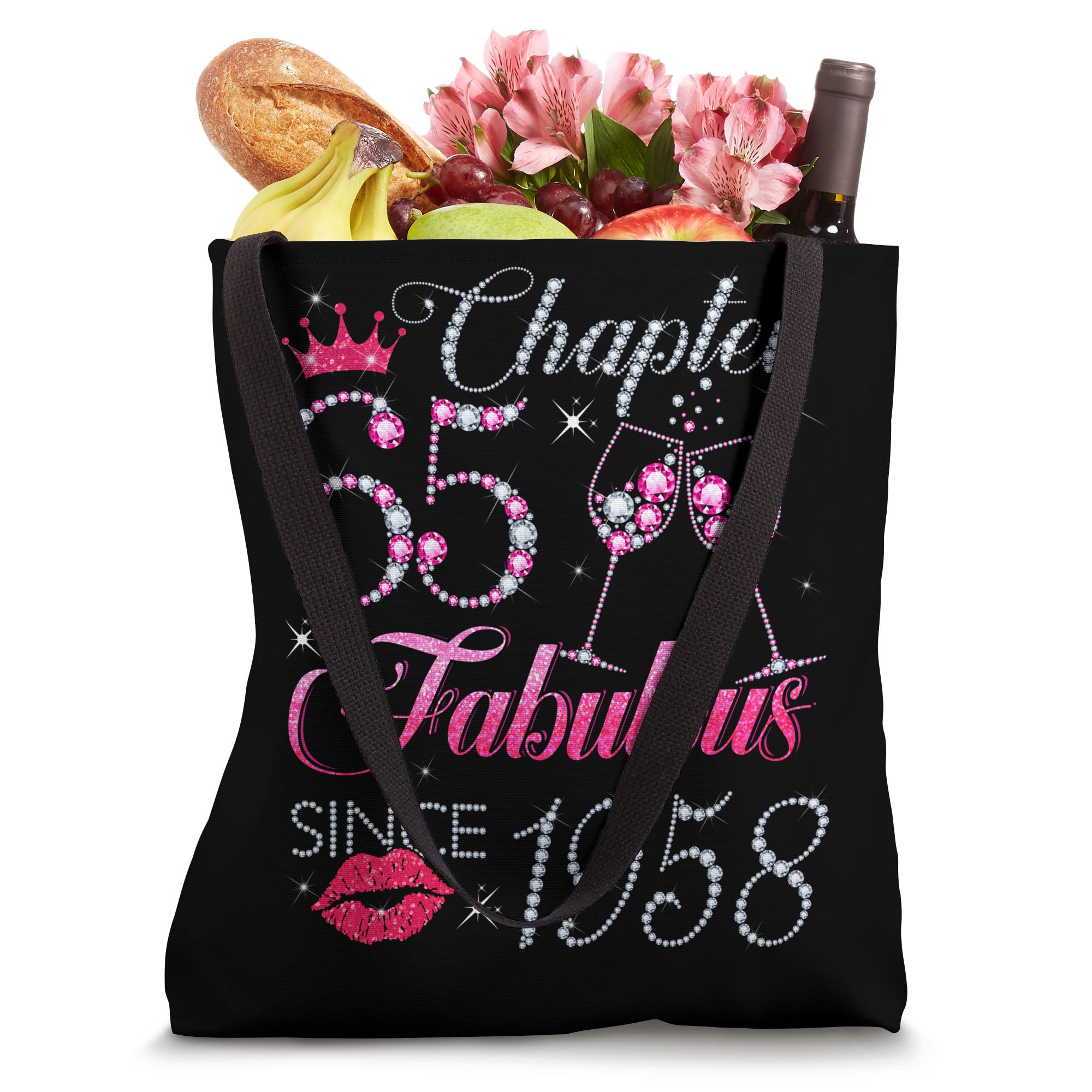 Chapter 65 Fabulous Since 1958 65Th Birthday Gift For Women Tote Bag