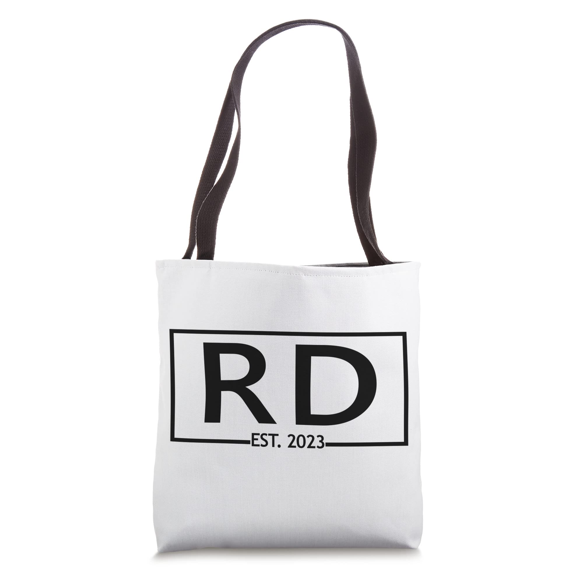 RD Est. 2023, Registered Dietitian, Graduation Tote Bag