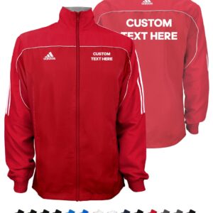 adidas Custom Personalized Team Light Track Jacket for Gifts, Corporate Events, Birthdays, Organizations