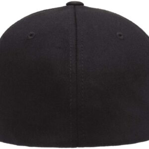 Mrlahat 5001 Flexfit Cotton Twill Fitted Cap Hat 6 Panel with Black Bandana (as1, Alpha, s, m, Black, Small/Medium)