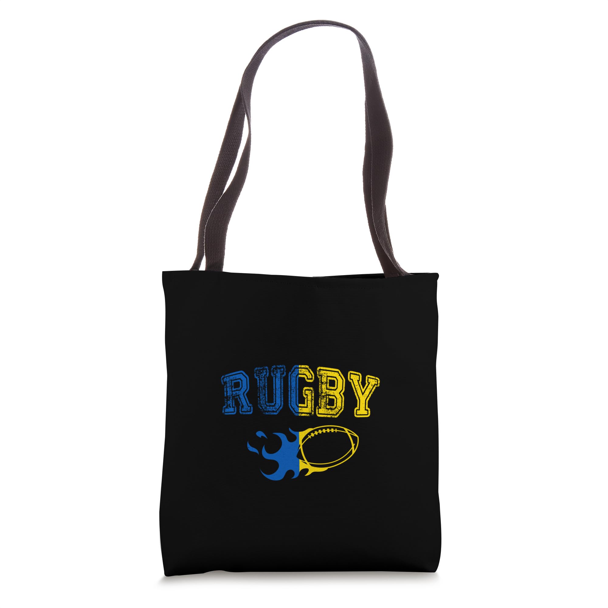 Rugby Supporter Ball Nations Ukraine Tote Bag