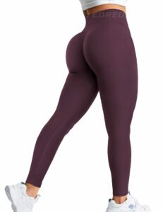 yeoreo amplify leggings for women seamless scrunch leggings butt lifting gym high waisted athletic leggings