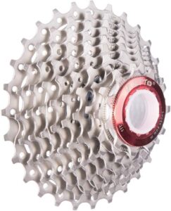 ztto mtb road bike cassette 10 speed mountain bike freewheel 10s 11-25t/28t/30t/34t/36t bicycle sprocket (silver 11-28t)