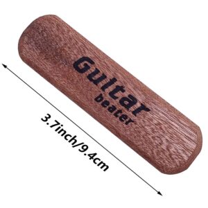 TUOREN Hand Percussion Rhythm Board Sapele Wood Plank Musical Instrument Playing Accompaniment on Guitar Ukulele Cajon Drum Accessory Instrument