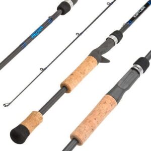 kistler he766xh helium 7'6" 6 xh extra heavy fast action casting rod