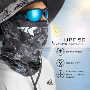 KastKing La Sal Neck Gaiter-UPF 50+ Balaclava Face Mask,Neck Gaiter for Men and Women,Face Cover Shield for Fishing,Hiking