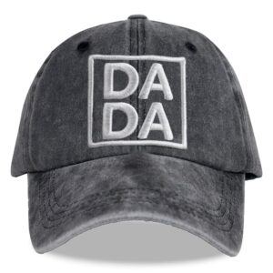 new dad gifts for men, new mom gifts for women, funny mama dada hat, vintage mom life dad life baseball cap, birthday gift for mom, wife, grandma, aunt, sister dad, husband, grandpa, uncle black