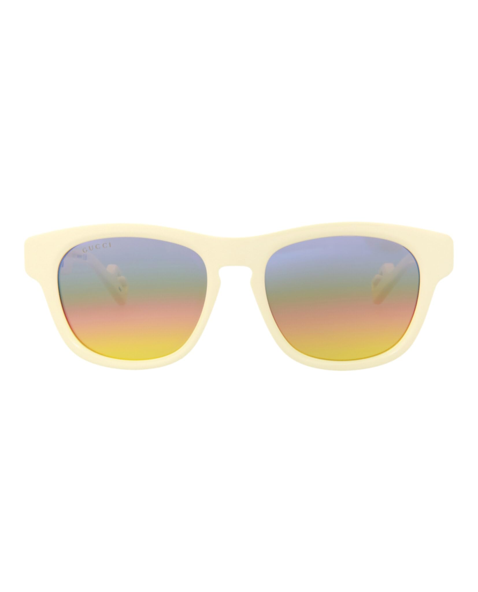 Gucci Round-Frame Injection Sunglasses