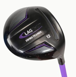 lag shot golf lady driver swing trainer (right handed) - add distance & accuracy to all your drives. named golf digest editors' choice “best swing trainer”! #1 golf training aid 2022 & 2023!