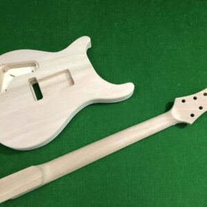 1set guitar kit 22fret guitar neck 24.75inch mahogany maple wood guitar body Rosewood fretboard DIY guitar project