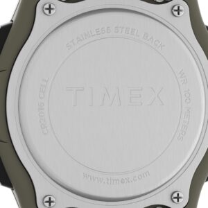 Timex Men's Expedition 41mm Watch - Black Strap Digital Dial Green Case