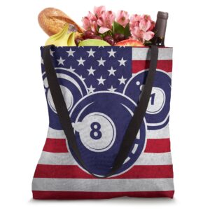 Pool Table - 9 Ball Billiards Tote Bag