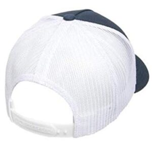 Colorado Trucker Hat - Mesh Snapback Baseball Cap w/My Heart is in Colorado Woven Patch (Navy/White)