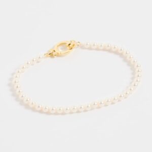 gorjana Women's Parker Pearl Bracelet, Gold, One Size