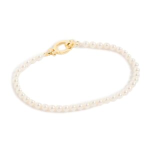 gorjana Women's Parker Pearl Bracelet, Gold, One Size