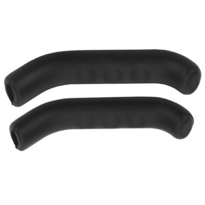 socobeta 1 pair bike brake lever covers silicone bike accessory road bike brake lever hoods anti slip waterproof bike shifter lever cover(black)