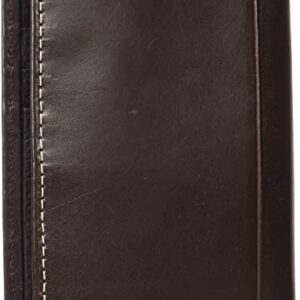 Ariat Unisex-Adult's Scroll Embosed Head Dress Rodeo Wallet, Brown