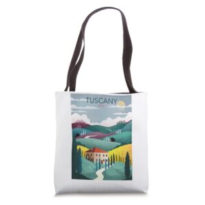 tuscany italy tote bag