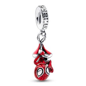 ubaosoui superhero charm 925 sterling silver beads for women's bracelets & necklaces dangle pendant for mother's day