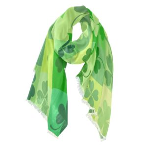 xuwu st. patrick's day women's scarf shawl scarves fall winter weather scarves and wraps