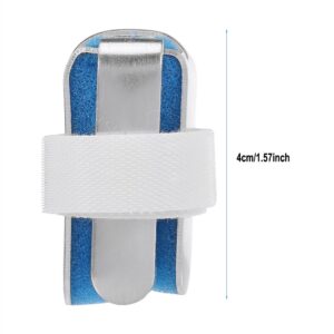 Aluminium Finger Hand Splint Recovery Injury Pain Bending Deformation Correcting Splint Maintains Interphalangeal Joints in Correct Position(S)