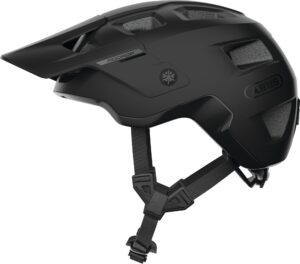 abus modrop mips adult mountain bike helmet, velvet black, size l (59-61 cm)