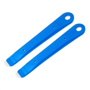 tiseker steel-core tyre lever carded tool, metal boosted tire levers tool for bike bicycle tire repair