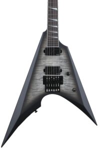 esp ltd arrow-1000 electric guitar - charcoal burst satin