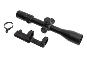 primary arms slx 4-16x44mm ffp rifle scope - acss-apollo-6.5cr/.224v reticle with deluxe extended 30mm scope mount and mag-tight magnification lever