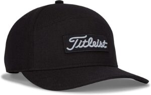 titleist golf oceanside wool hat black/white