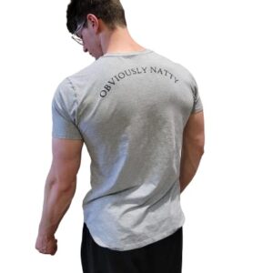 Obviously Natty Gym T-Shirt Grey