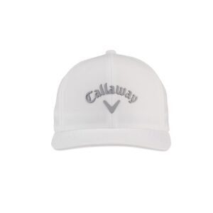 Callaway Golf Stretch Fit Hat (S/M, White)