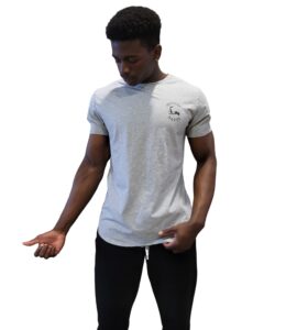 obviously natty gym t-shirt grey